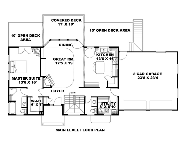 Home Plan Designs and Blueprints: Bedrooms: 4 Bathrooms: 2 Half Baths ...