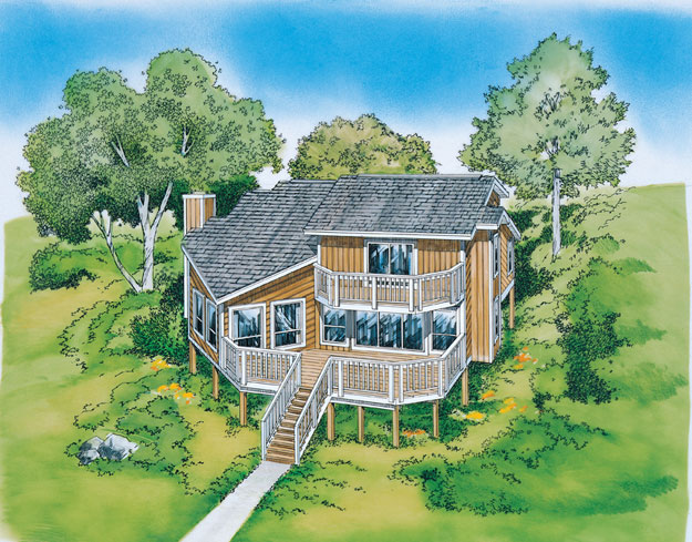 Home Plan Designs and Blueprints: Bedrooms: 3 Bathrooms: 2 Heated ...