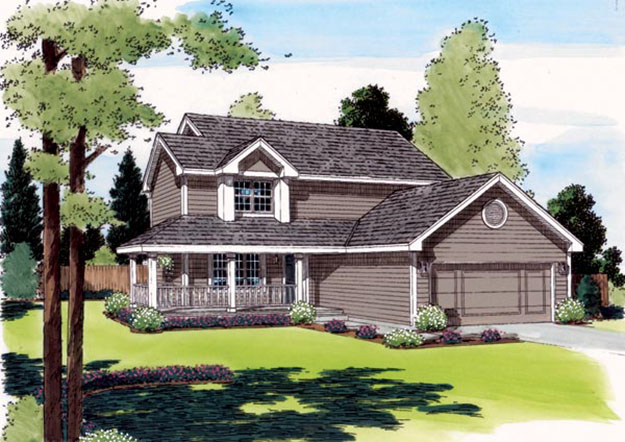 Home Plan Designs and Blueprints: Bedrooms: 3 Bathrooms: 2 Half Baths ...