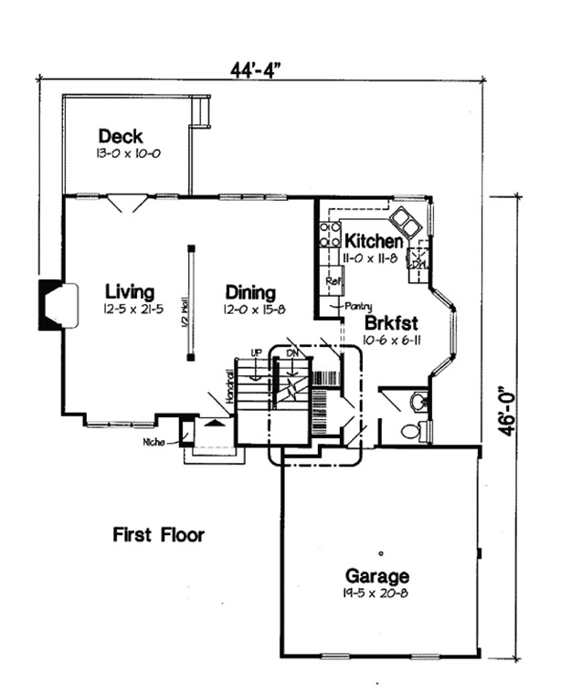 Home Plan Designs and Blueprints: Bedrooms: 3 Bathrooms: 2 Half Baths ...
