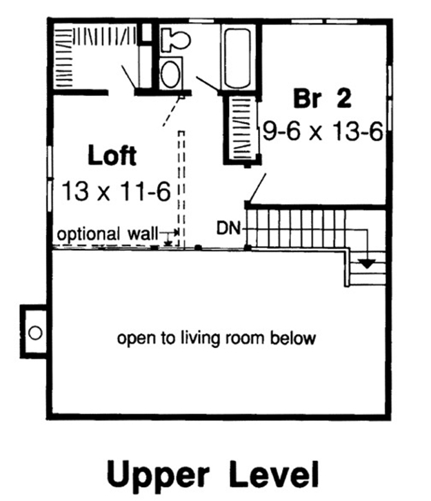 Home Plan Designs and Blueprints: Bedrooms: 3 Bathrooms: 2 Heated ...