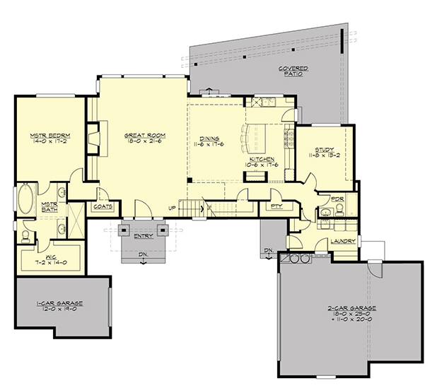 Home Plan Designs and Blueprints: Bedrooms: 3 Bathrooms: 3 Heated ...