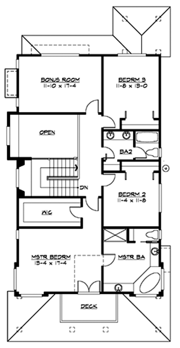 Home Plan Designs and Blueprints: Bedrooms: 3 Bathrooms: 2 Half Baths: 1 Heated Square Feet ...