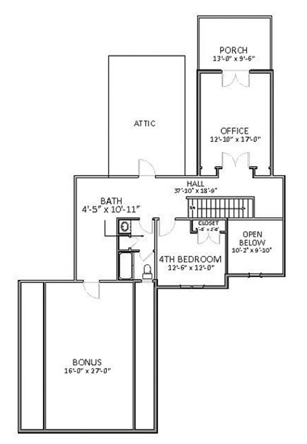 Home Plan Designs and Blueprints: Bedrooms: 4 Bathrooms: 3 Half Baths ...