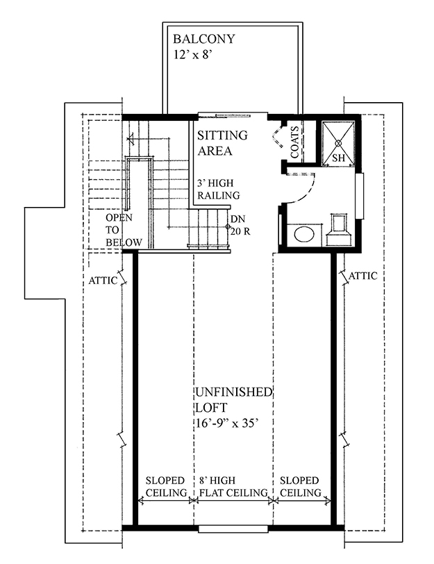 Home Plan Designs and Blueprints: Bedrooms: 0 Bathrooms: 1 Heated Square Feet: 1626 - Elite Home ...