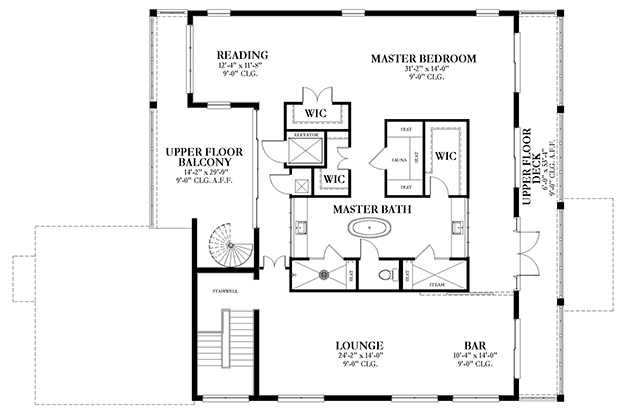 Home Plan Designs and Blueprints: Bedrooms: 4 Bathrooms: 4 Heated ...