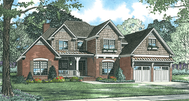 Home Plan Designs and Blueprints: Bedrooms: 4 Bathrooms: 3 Heated ...