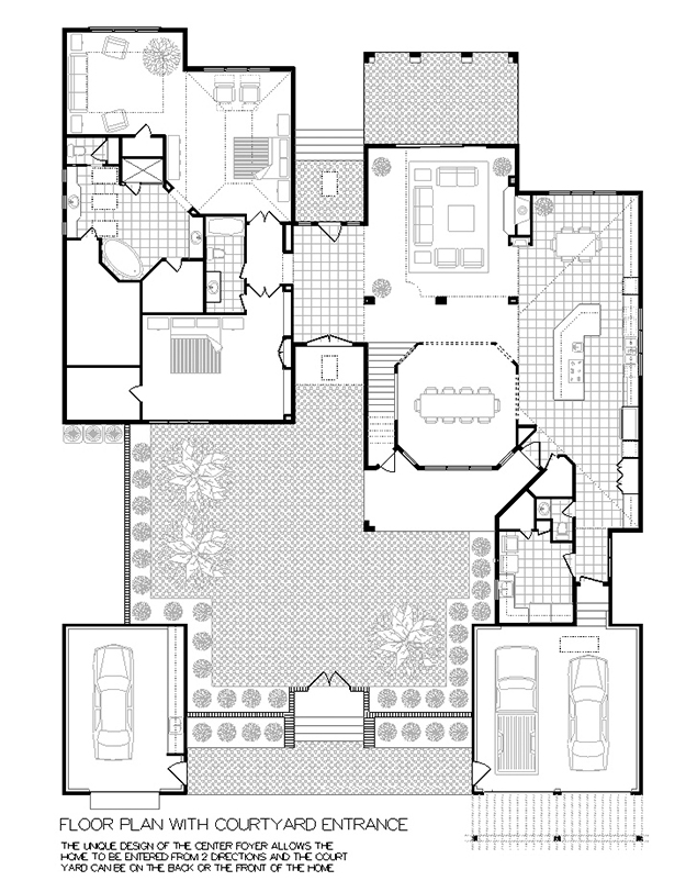 Home Plan Designs and Blueprints: Bedrooms: 4 Bathrooms: 4 Half Baths ...